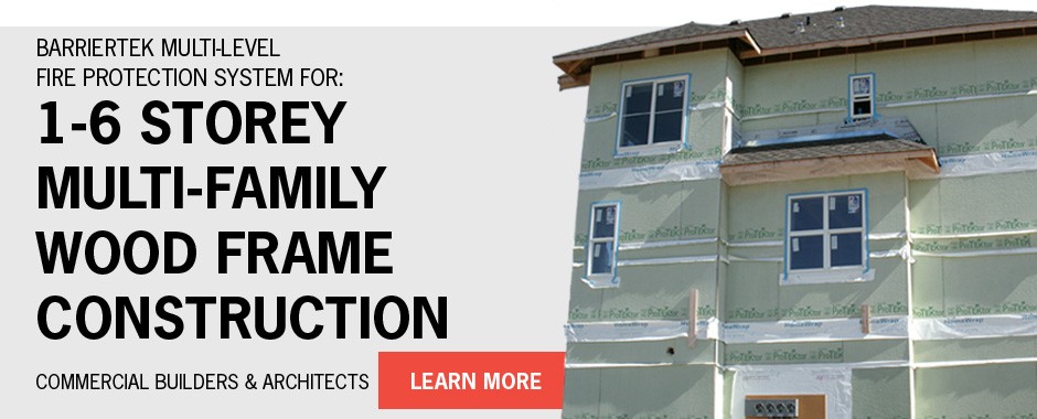 BarrierTEK | Fire Retardant OSB Sheathing | Multi-Family Wood Frame ...
